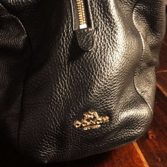 Coach | Bags | Coach Edie Shoulder Bag 3 In Black Leather | Poshmark
